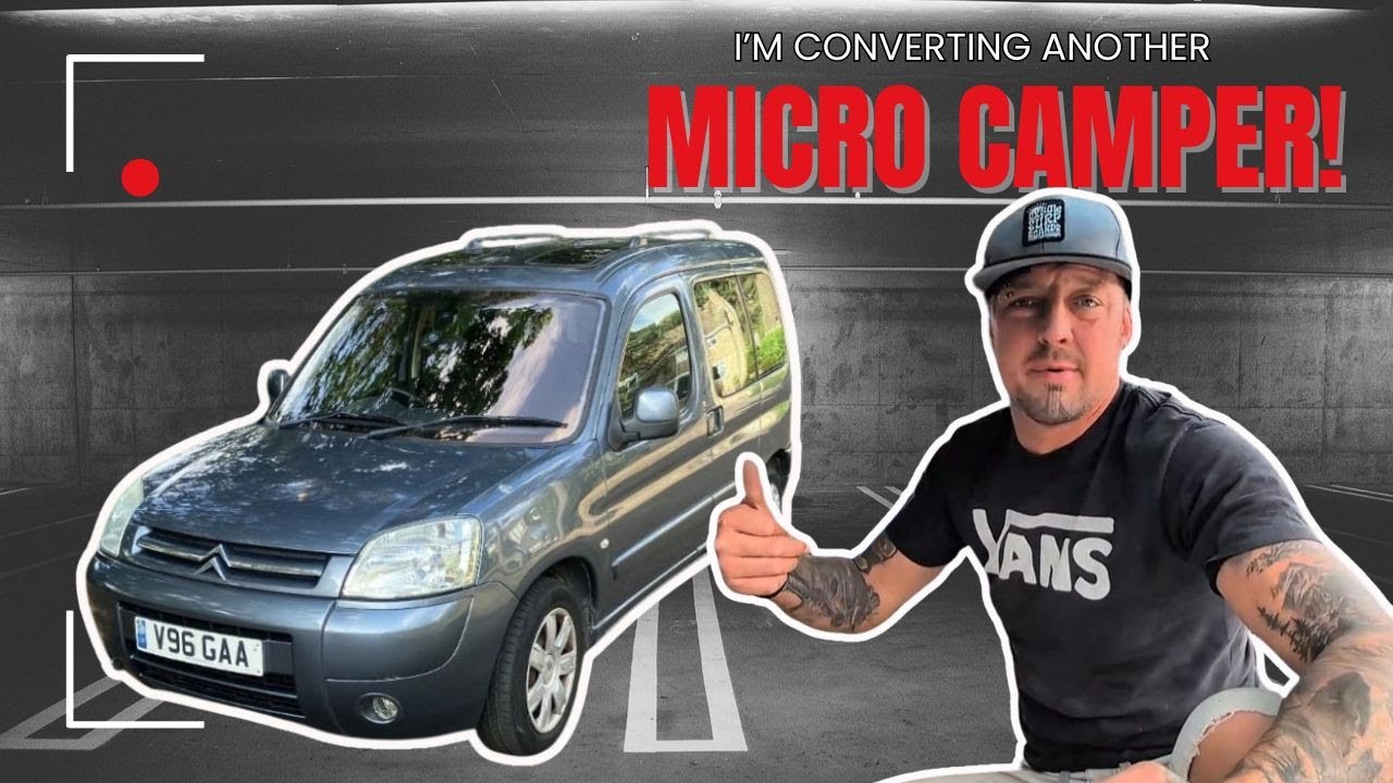 Citroën Berlingo Micro Camper Build #2 – Step-by-Step Roof Leak Fix ...