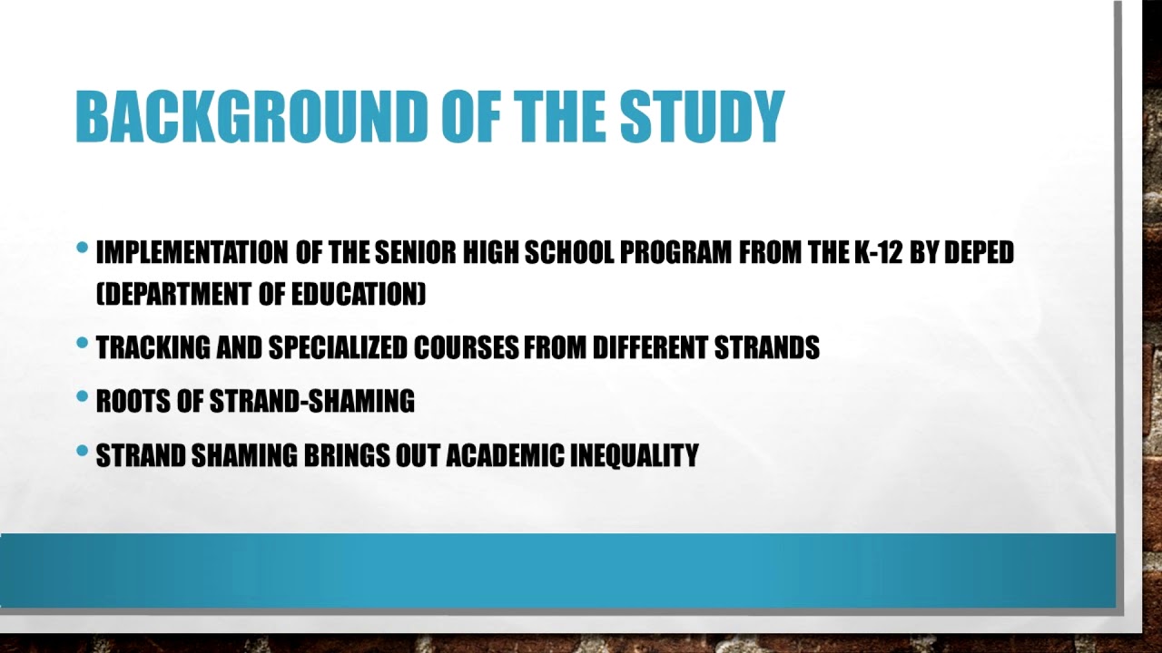 Academic Inequality Strand Shaming In Senior High School Research academic-inequality-strand-shaming-in-senior-high-school-research