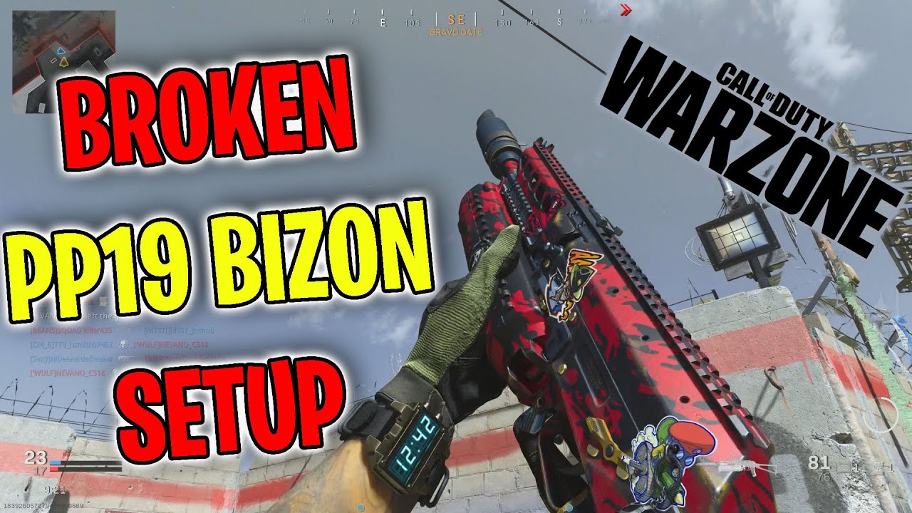 *MUST USE * BROKEN PP19 BIZON CLASS SETUP! - MODERN WARFARE - WARZONE ...