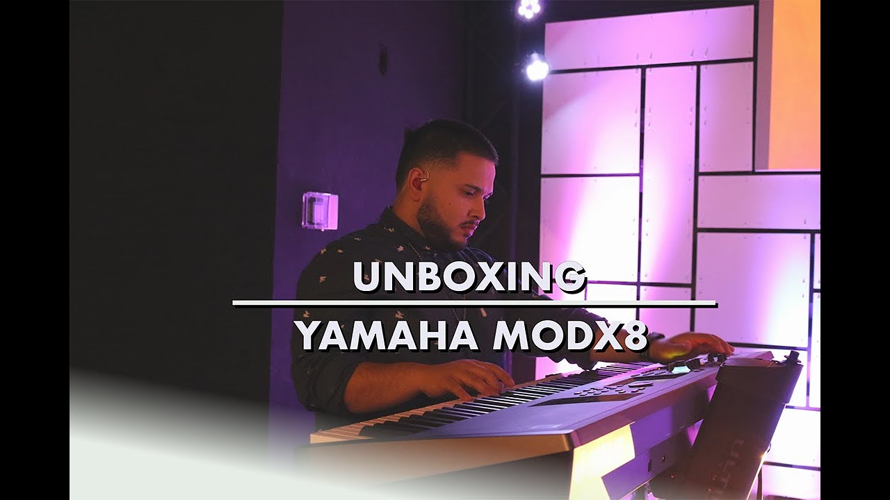 UNBOXING NUEVO YAMAHA MODX8 (Review) - YouTube