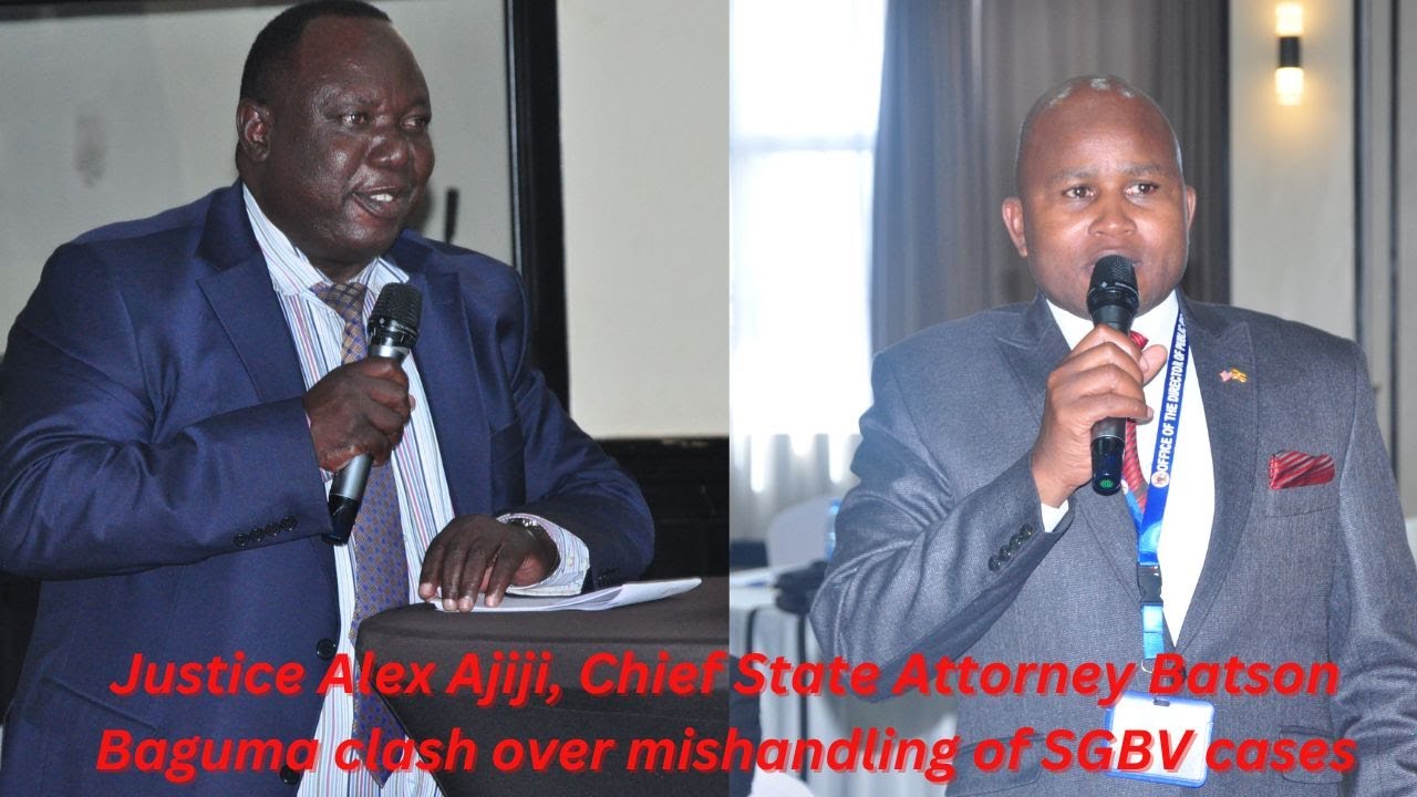 Justice Alex Ajiji, Chief State Attorney Batson Baguma contradict over ...