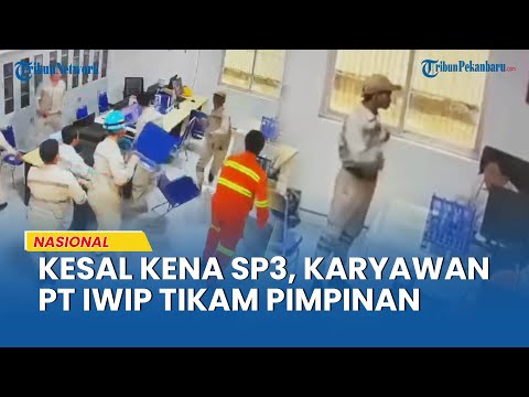 Tak Terima Disanksi, Karyawan PT IWIP Ini Nekat Tikam Pimpinannya