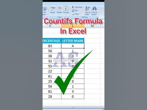 How to use Countifs function in MS excel II Countifs II How to use Countifs II @Aurseekho - YouTube