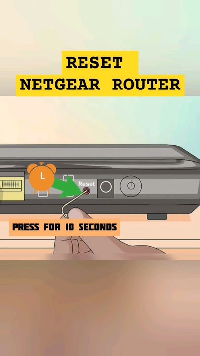 How to Reset Netgear Router? #reset #router #netgear - YouTube