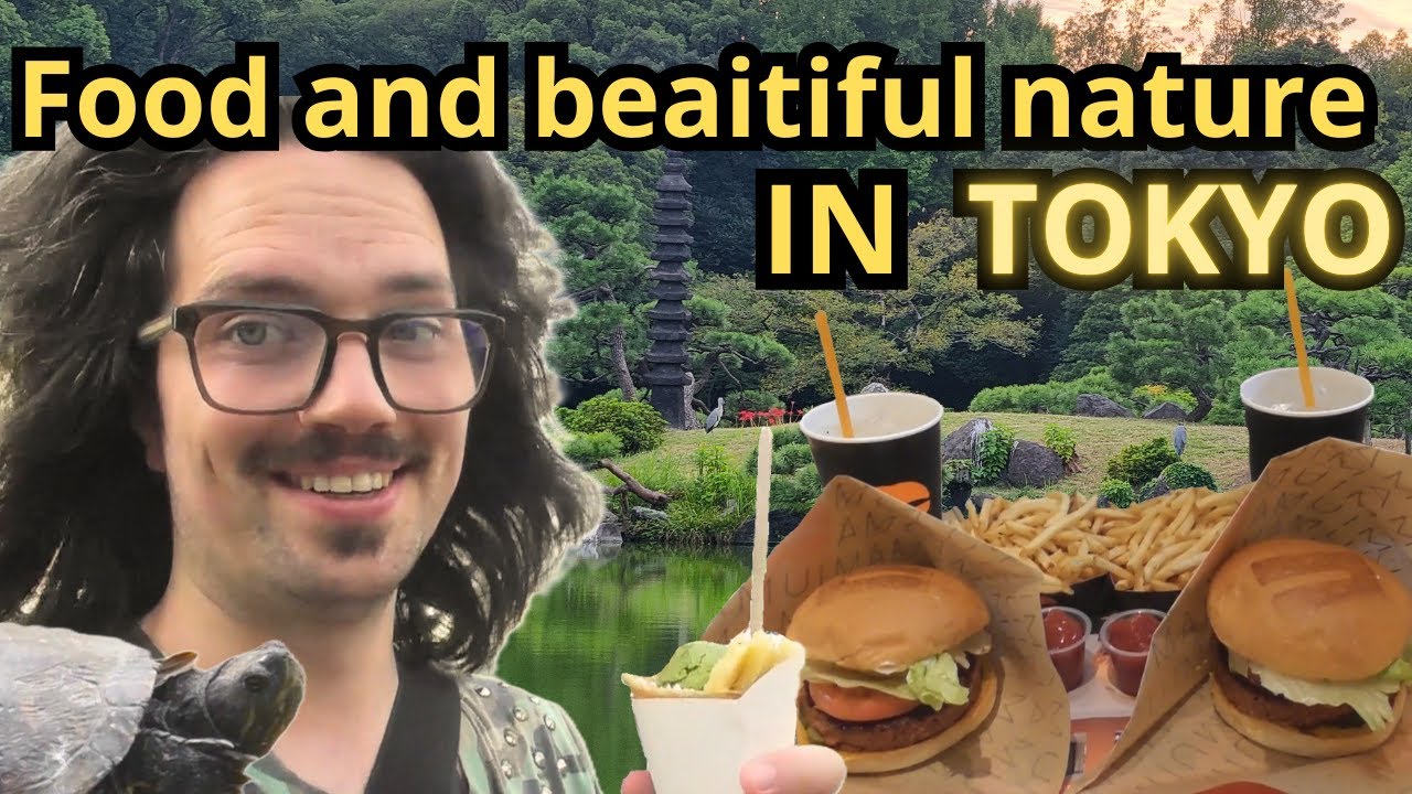 Eating food and visiting garden in Tokyo | Turtles - YouTube
