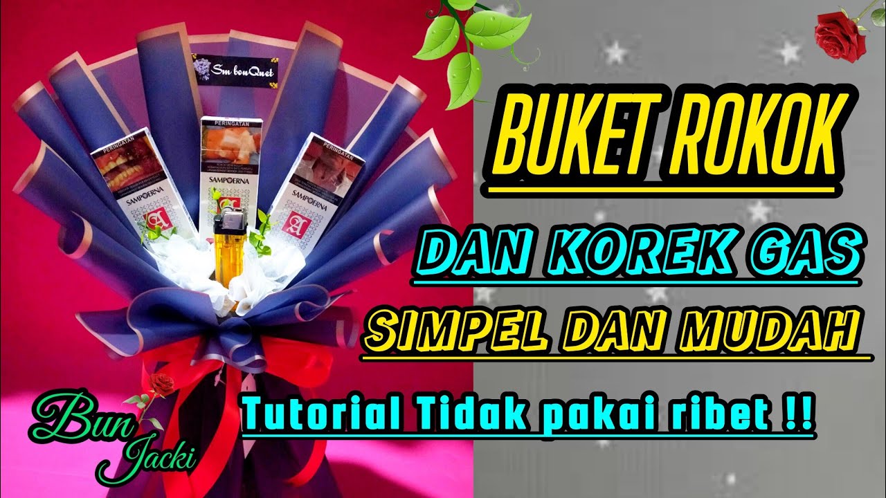 DIY | BUKET ROKOK DAN KOREK GAS // SIMPEL DAN MUDAH - YouTube