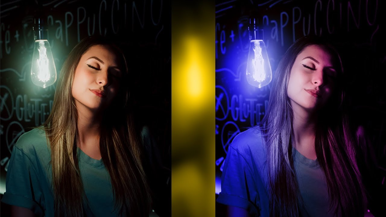 Dual Lighting Effect with Just 2 Layers in Photoshop! - YouTube