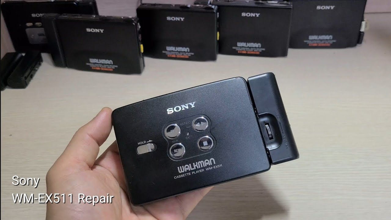 Sony WM-EX511 Repair Cassette Walkman - YouTube