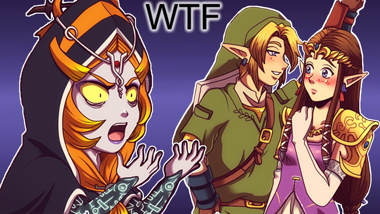 ️Awkward Farewell ️⭐️General Link/Queen Zelda⭐️⚔️Twillight Princess ...