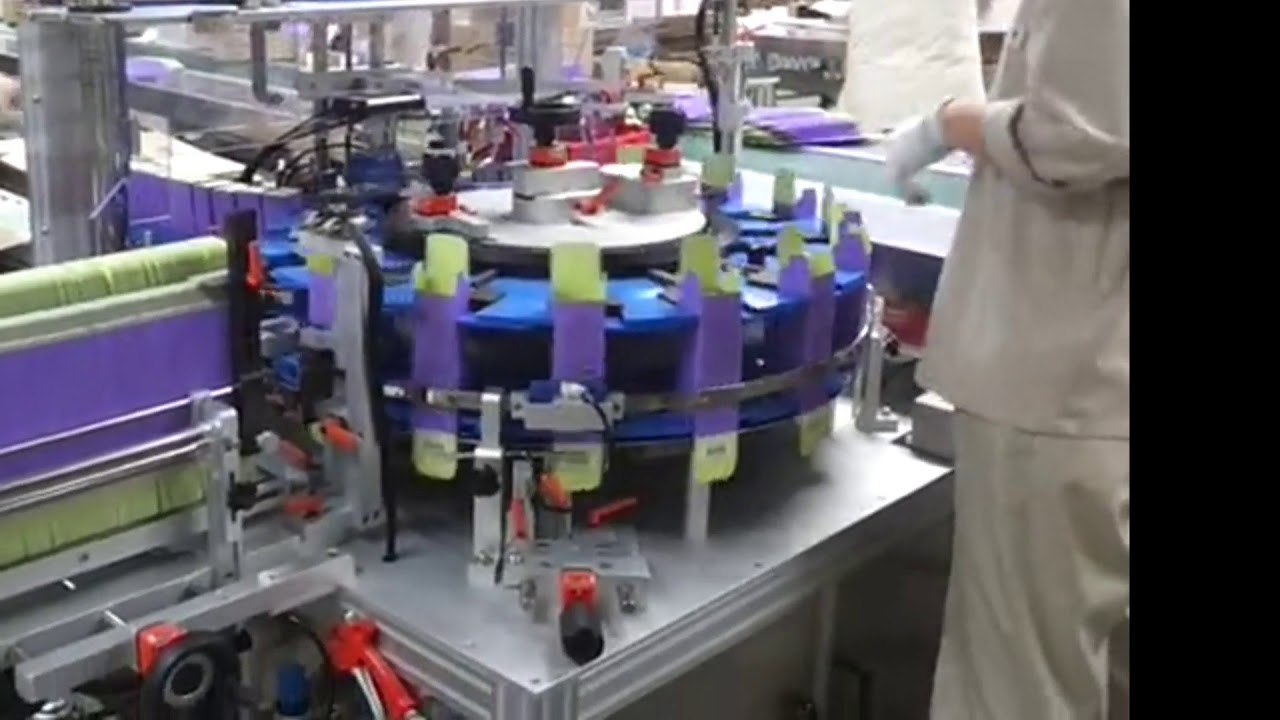 SEMI AUTOMATIC PACKING BOX - YouTube