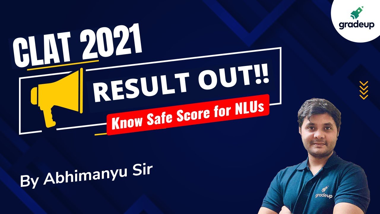 CLAT 2021 Result Out!! Check Merit List & Final Cut-off for NLUs ...