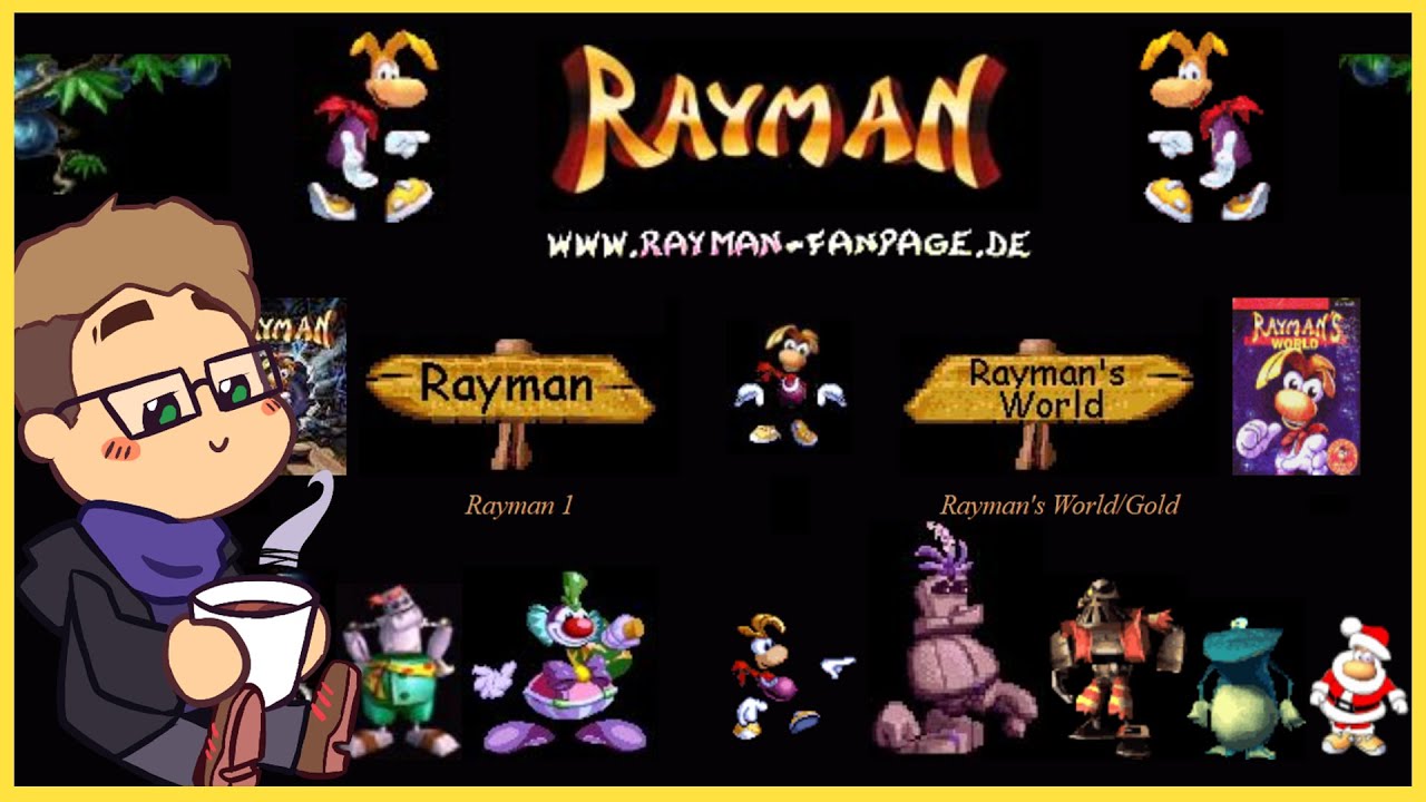 The old Rayman fanpage from my childhood - YouTube