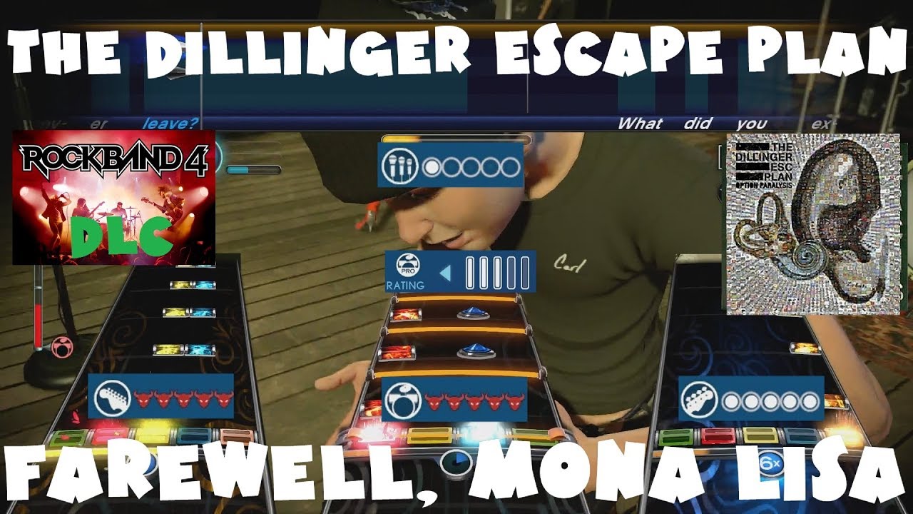 The Dillinger Escape Plan - Farewell, Mona Lisa - Rock Band 4 DLC Full ...