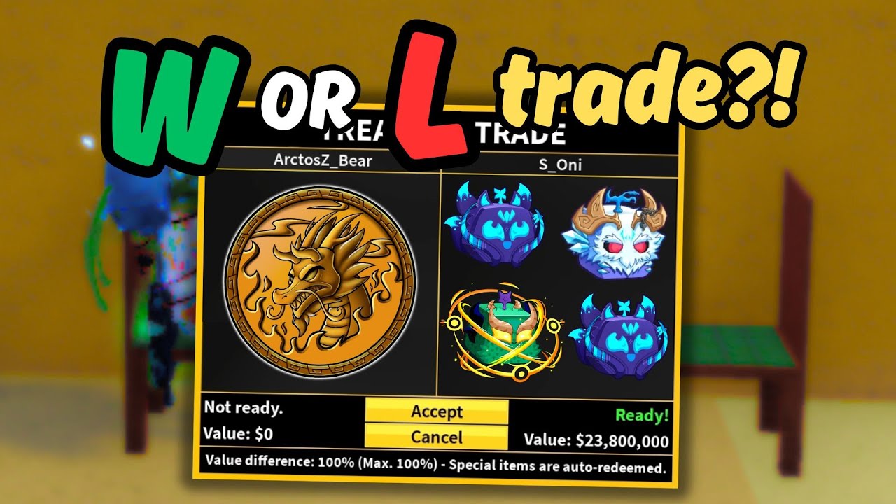 What Do People OFFER for PERM DRAGON Token?! Blox Fruits Trading - YouTube