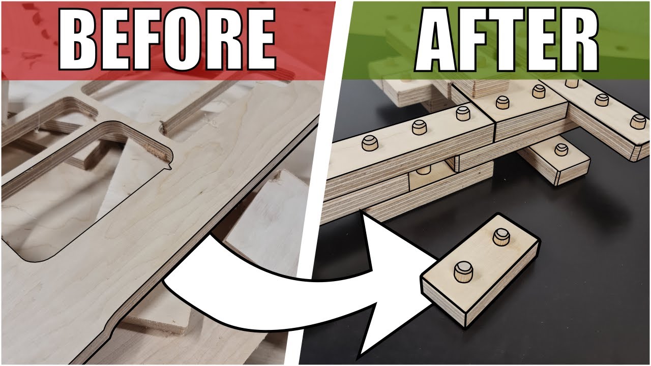 Turning Offcuts into LEGO-Type Building Bricks - Simple Woodworking ...