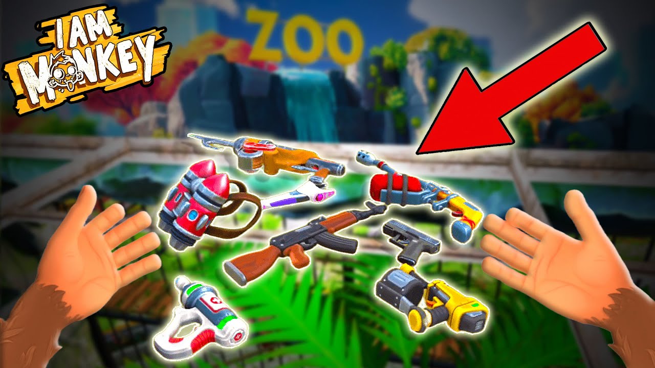 ¿Puedo SACAR las ARMAS FUERA de la JAULA? (I Am Monkey VR) - YouTube