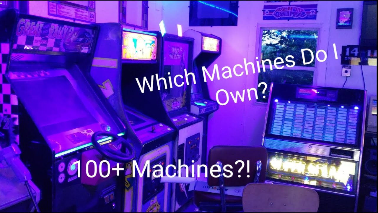 Getting a List of Every Arcade Machine I Own! Over 100?! - YouTube