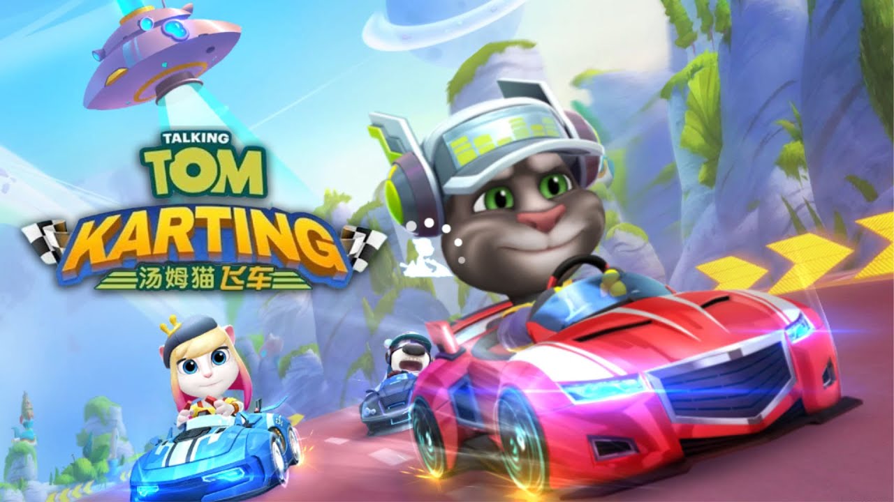 Talking Tom Karting Gameplay #2 - YouTube