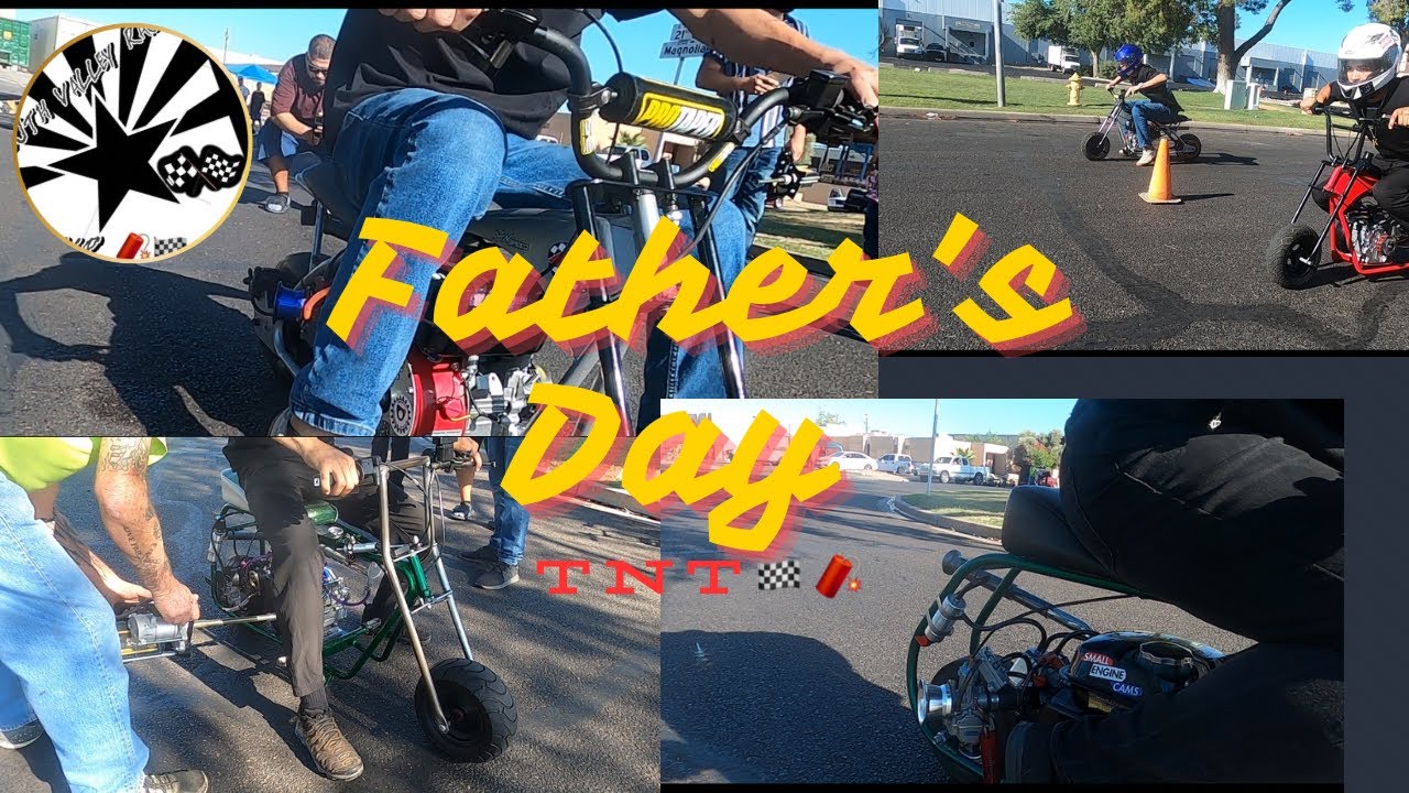 Father’s Day test and tune , mini bike drag racing X SvR🏁🧨 - YouTube