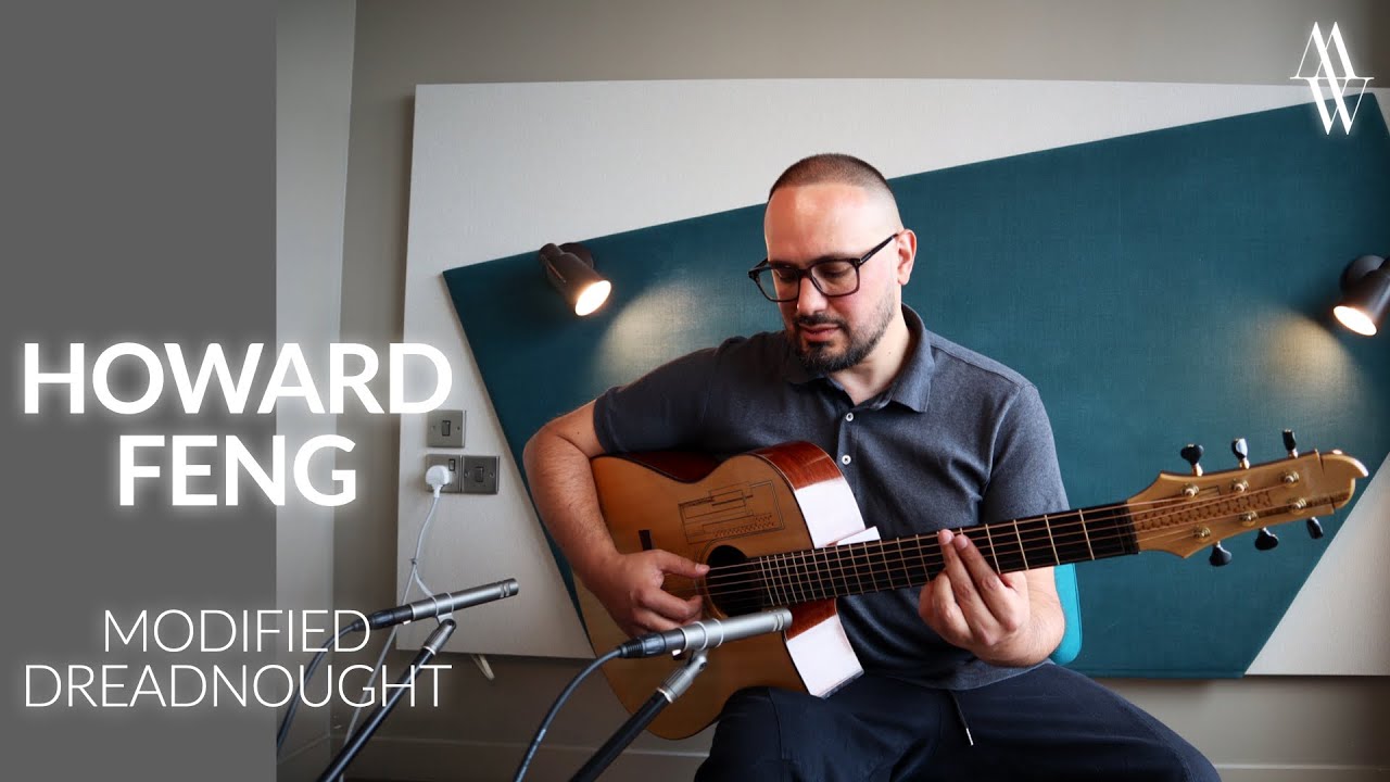 HOWARD FENG - MODIFIED DREADNOUGHT Acoustic Guitar - THE UNFAIR FUNFAIR - YouTube