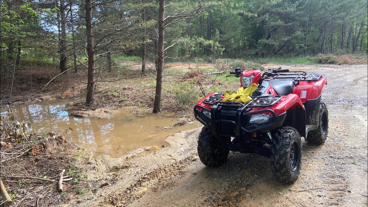 100 mile review of my 2020 Honda Rubicon 520 Footshift - YouTube
