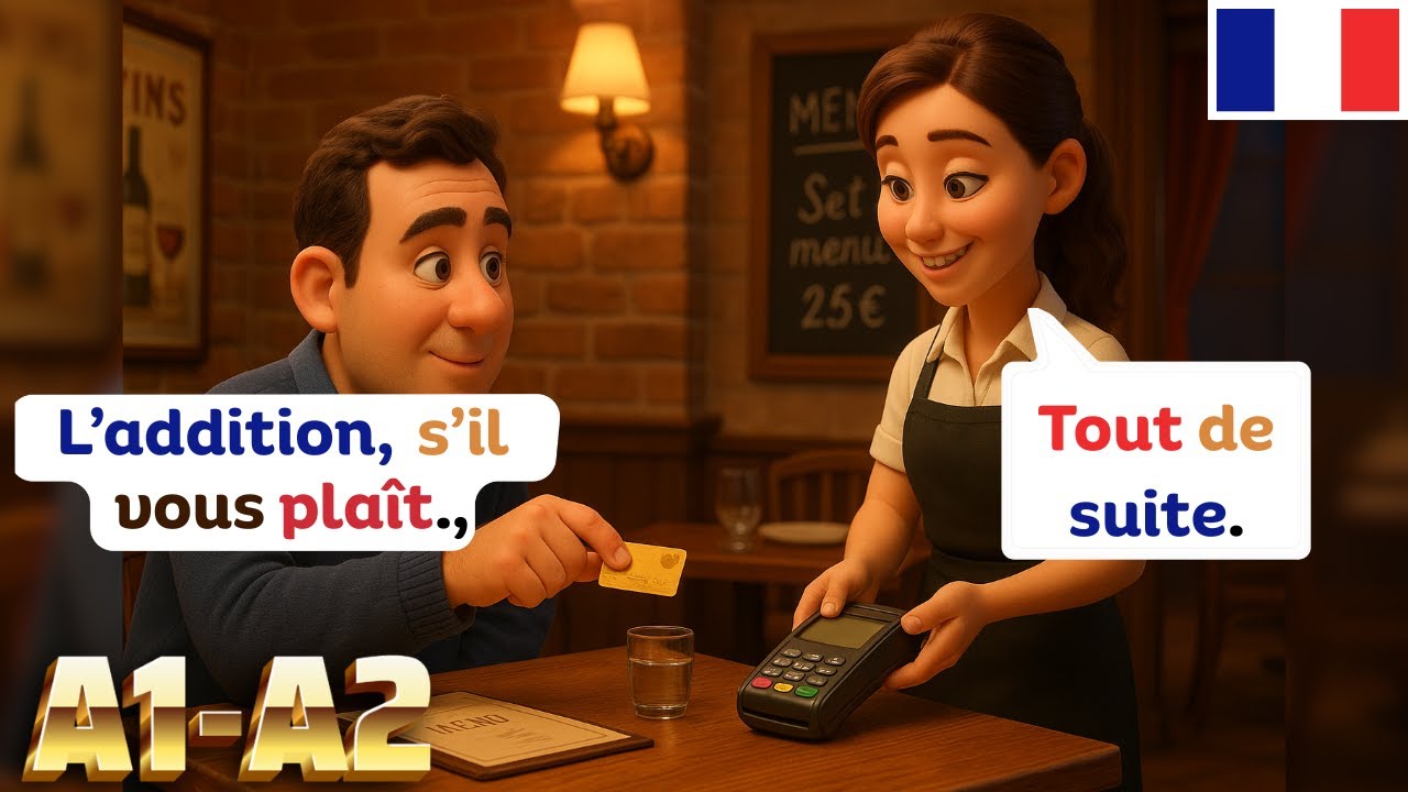 Simple French Conversations: Ordering at a Café or Restaurant | A1–A2 ...