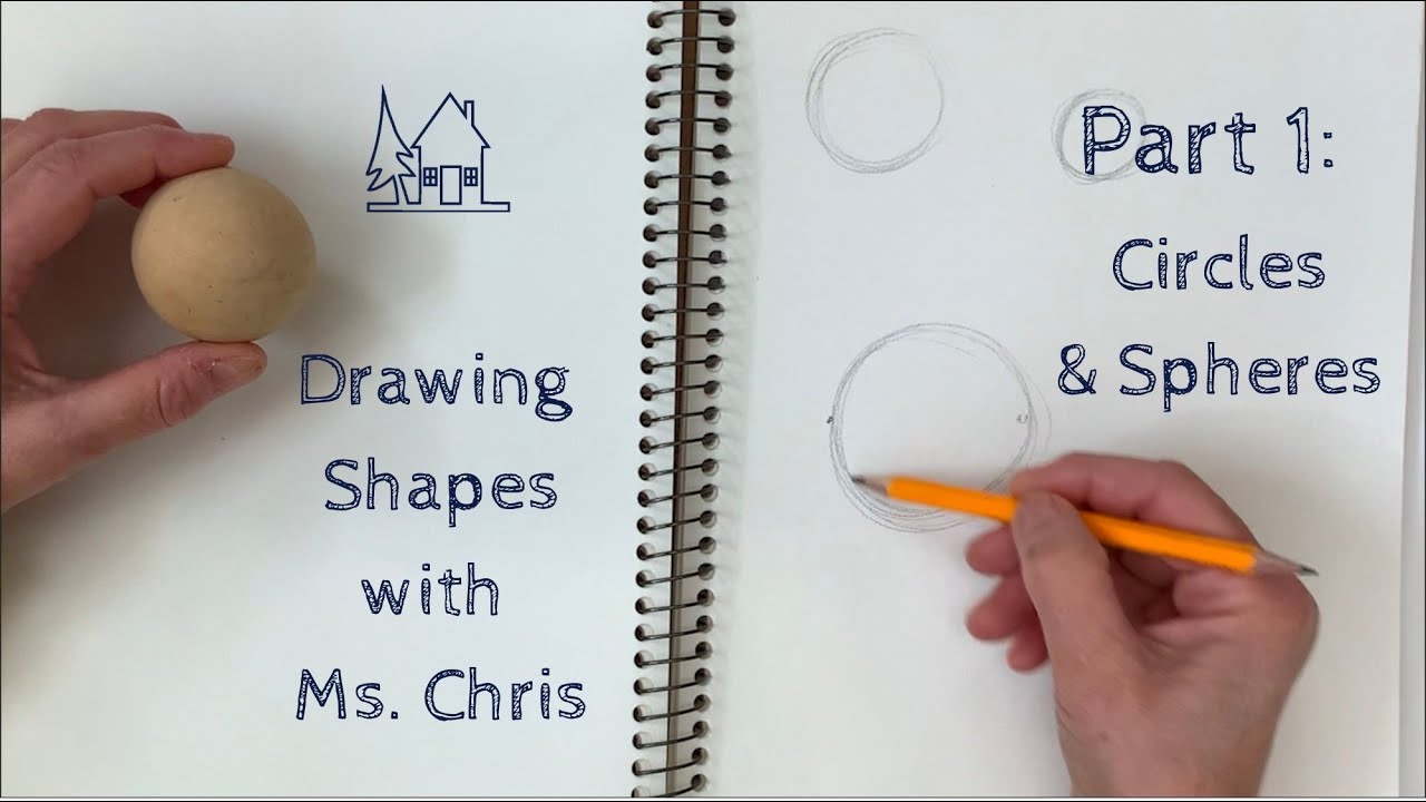 Drawing Shapes with Ms. Chris Part 1: Circles and Spheres - YouTube
