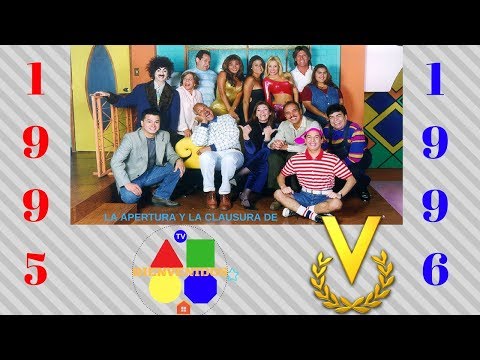 La Apertura y La Clausura de Bienvenidos de Venevisión (1995-1996)