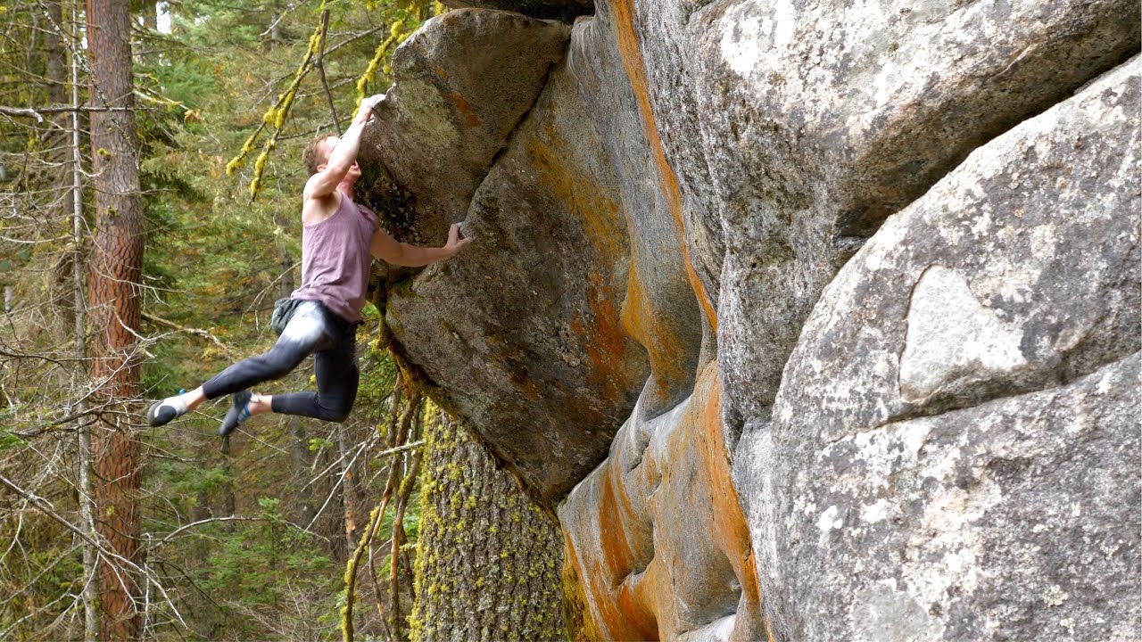 Highball Bouldering, First Ascent- Listen (V10) - YouTube
