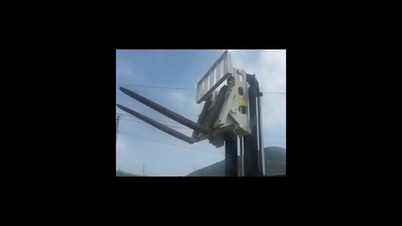 3 Ton Hinged Fork for Forklift - YouTube