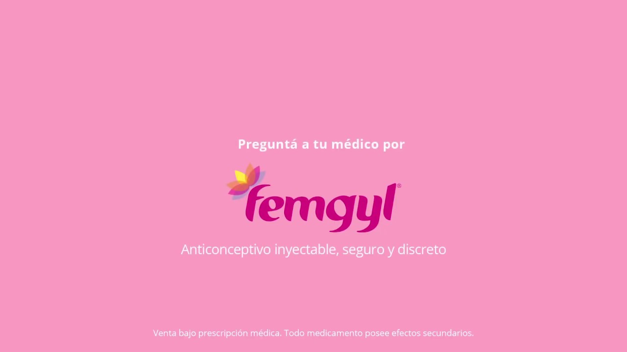 Femgyl Anticonceptivo Inyectable - YouTube