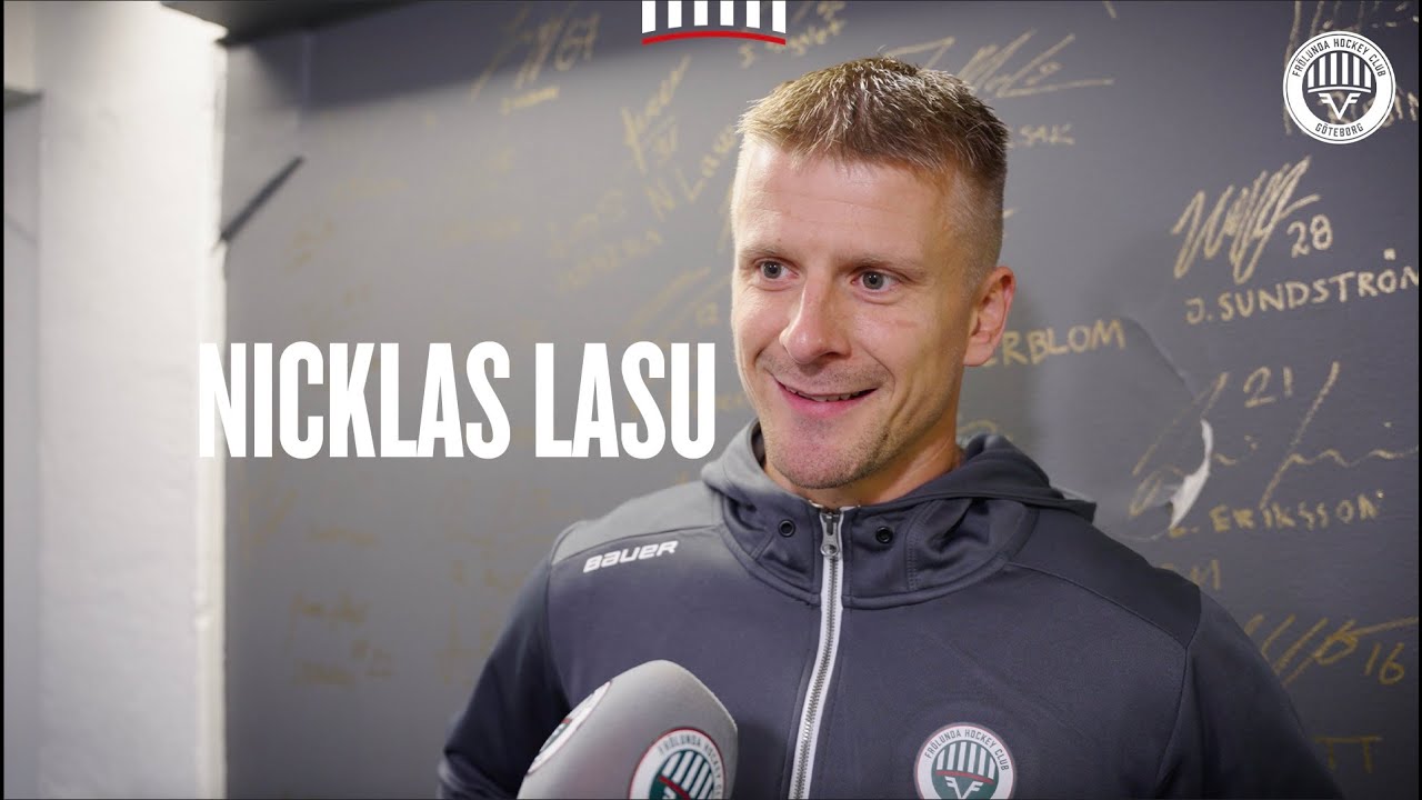 Nicklas Lasu inför Timrå i SHL-premiären 2023-2024 - YouTube