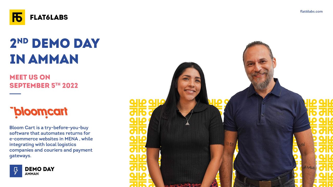 Bloom Cart Pitch | Flat6Labs Second Demo Day in Amman | #F6LDemoDay ...