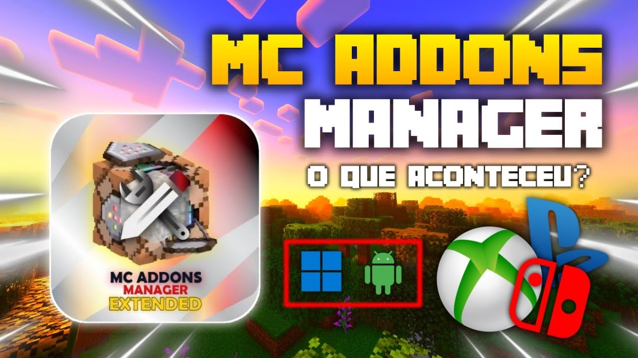 E O MC ADDONS MANAGER? - YouTube
