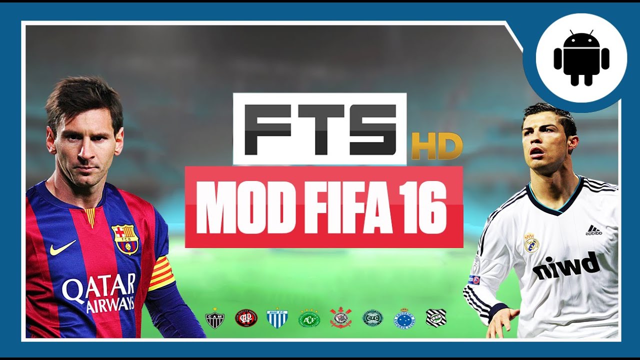FTS 2016 - Mod FIFA 16 - Android gameplay - Download (PT-BR) - YouTube
