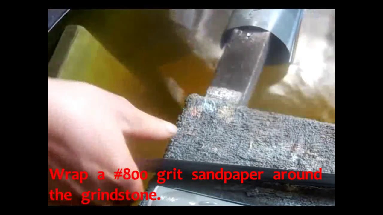 Sword Repair--Fix Bent Tip - YouTube