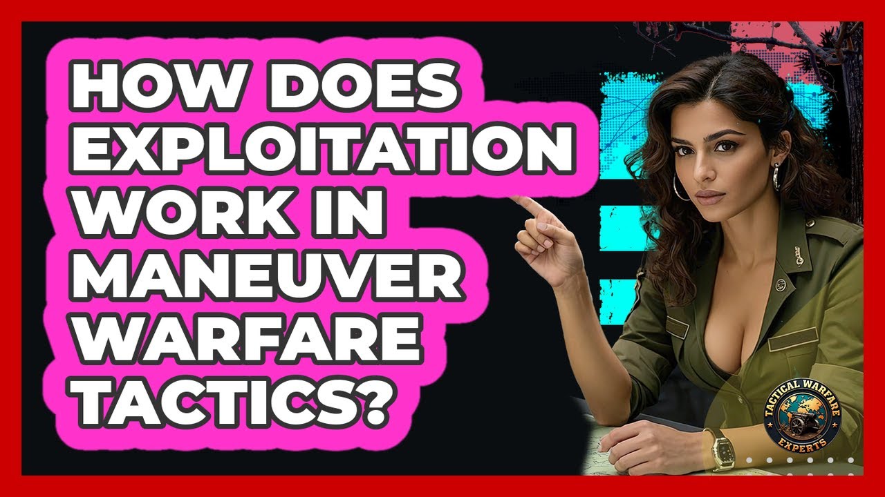 How Does Exploitation Work In Maneuver Warfare Tactics? - Tactical Warfare Experts - YouTube