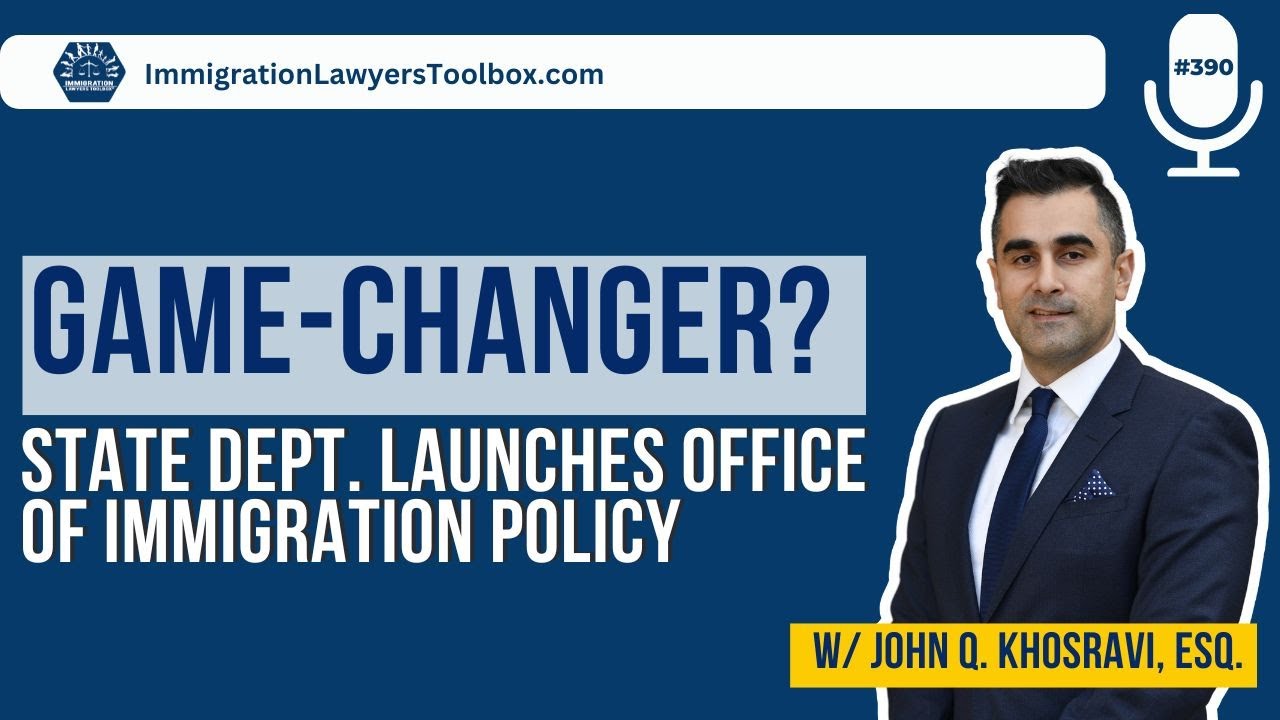 Game-Changer? State Dept. Launches Office of Immigration Policy - YouTube