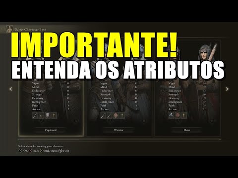 Entenda como funciona os atributos em ELDEN RING - YouTube