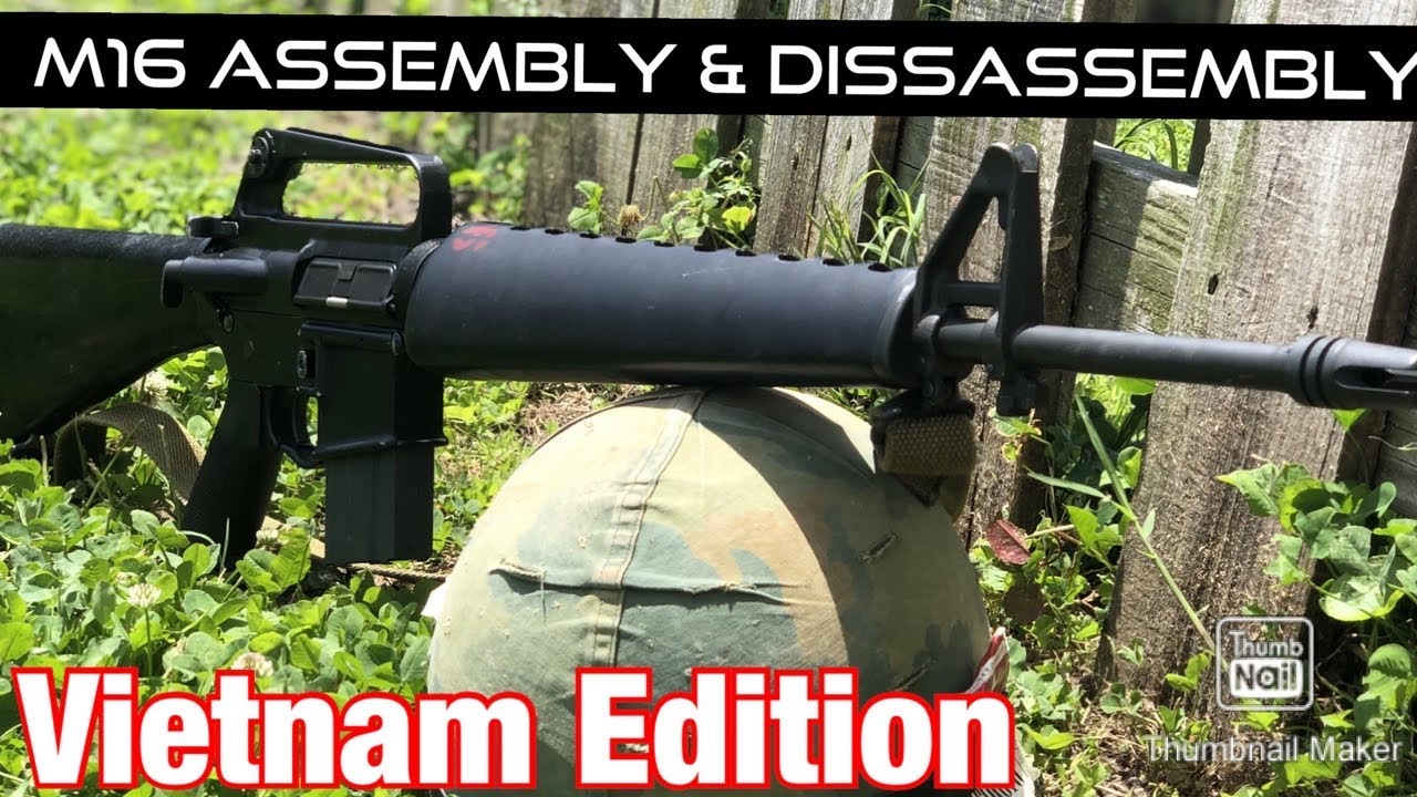M16a1 Disassembly & Assembly - YouTube