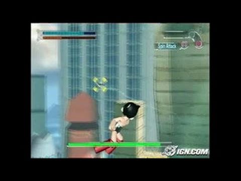 Astro Boy (2004) PlayStation 2 Gameplay - Sky high melee - YouTube