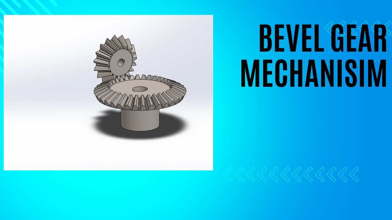 bevel gear - YouTube