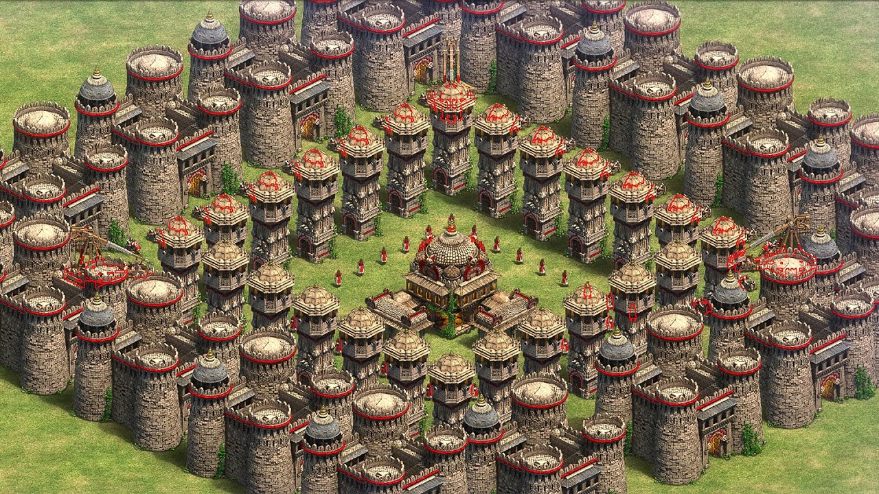 Custom Hard Architecture Vs 1000 Mele Units || Age of Empires II ...