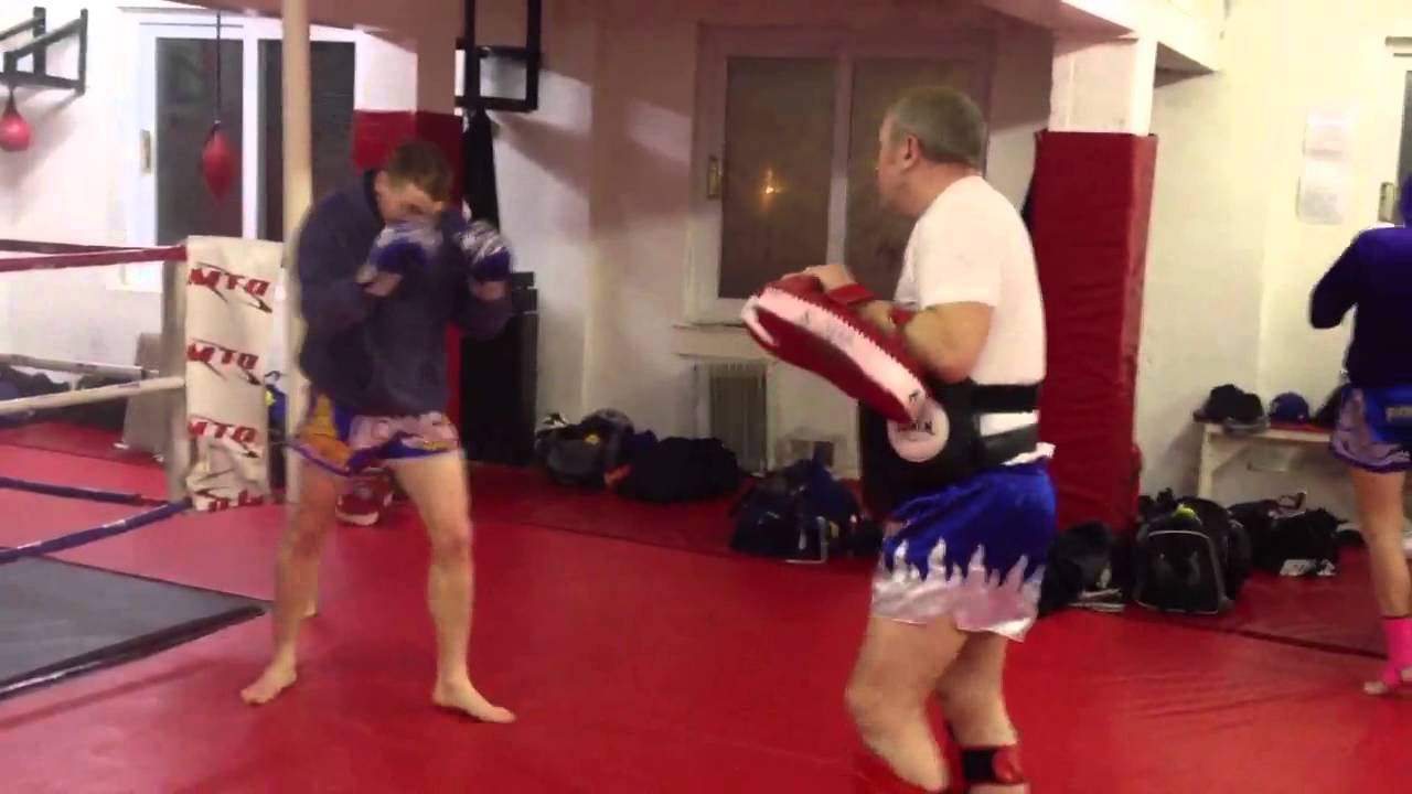 Dan Edwards. K-Star training for his fight on Sunday at K-Star Muay ...