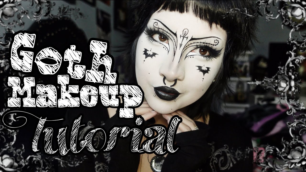Goth Makeup Tutorial - YouTube