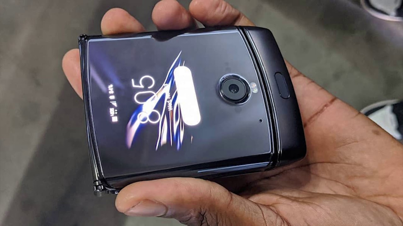 Motorola razr 2019 unboxing and review English - YouTube