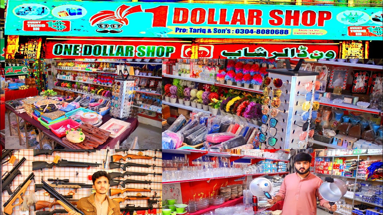 1 Dollar Shop Ab Har Cheez Only 1 Dollar me| 1 Dollar Shop B.A Mall ...