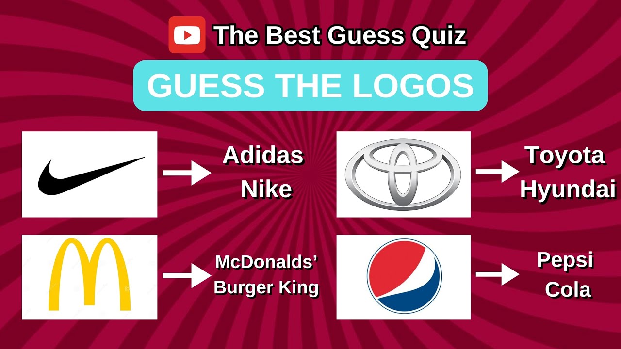 Guess The Logos | Can You Guess The Brand Logos in 5 Seconds? - YouTube
