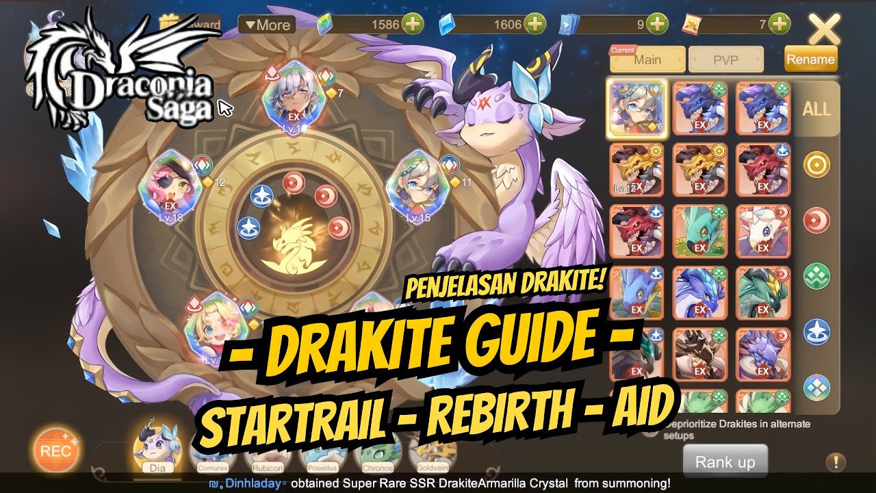 It's All About Drakite [Aid, Startrail and Rebirth] - Draconia Saga Sea ...