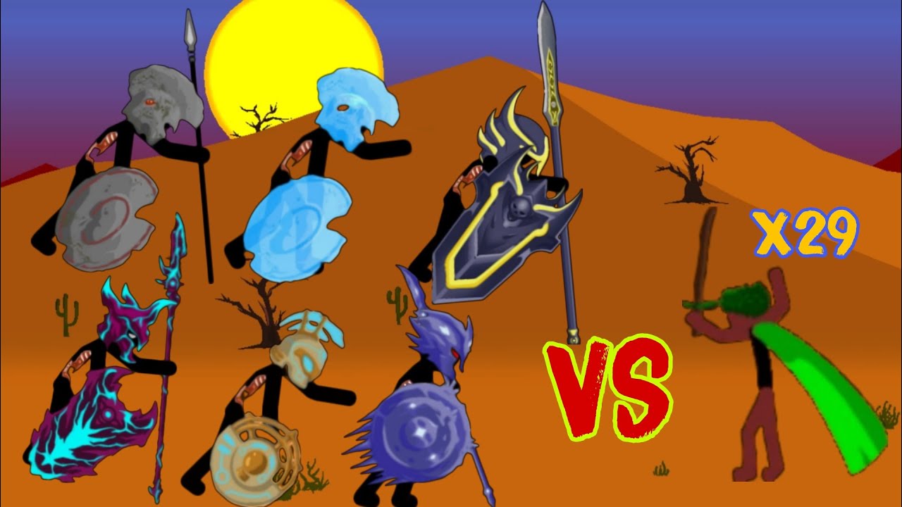 Stone Giant VsThe Swordwrath Counter Attack| Stick War Legacy # ...